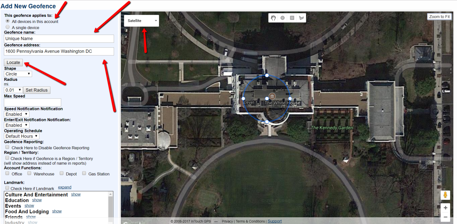 Geofences – User Resource Guide